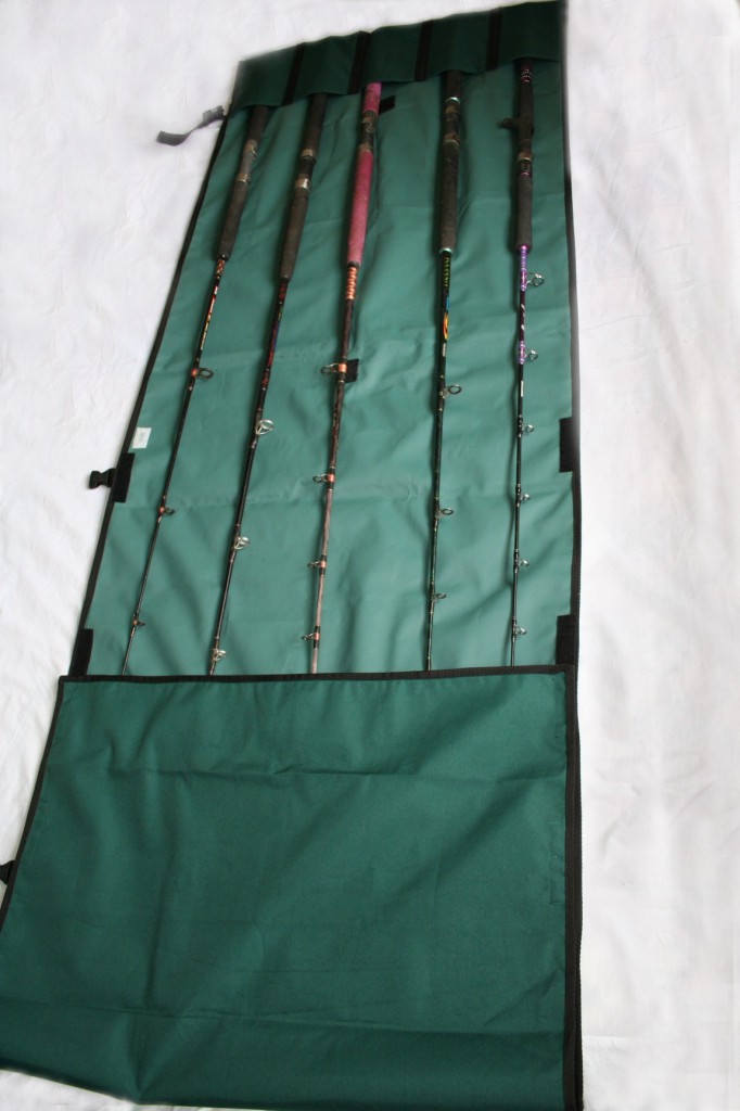 Roll up Rock Hopper Rod Bag - 3 or 5 piece- NZ made